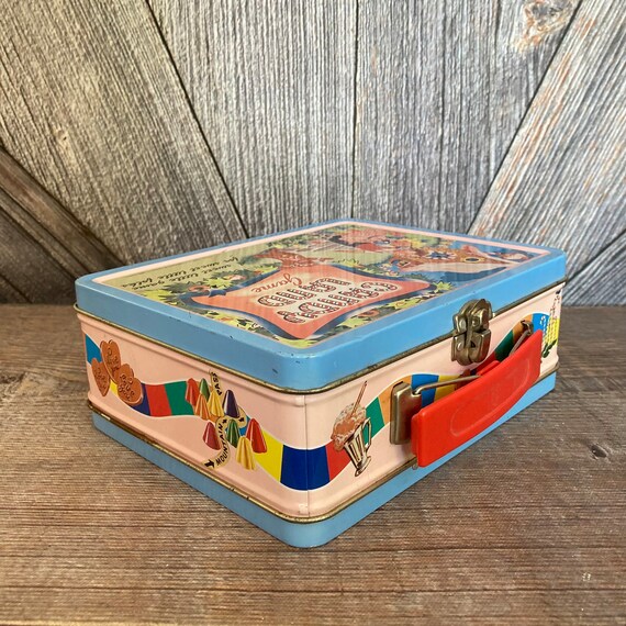 Vintage Candy Land Lunch Box Vintage 1998 Hasbro Meta… - Gem