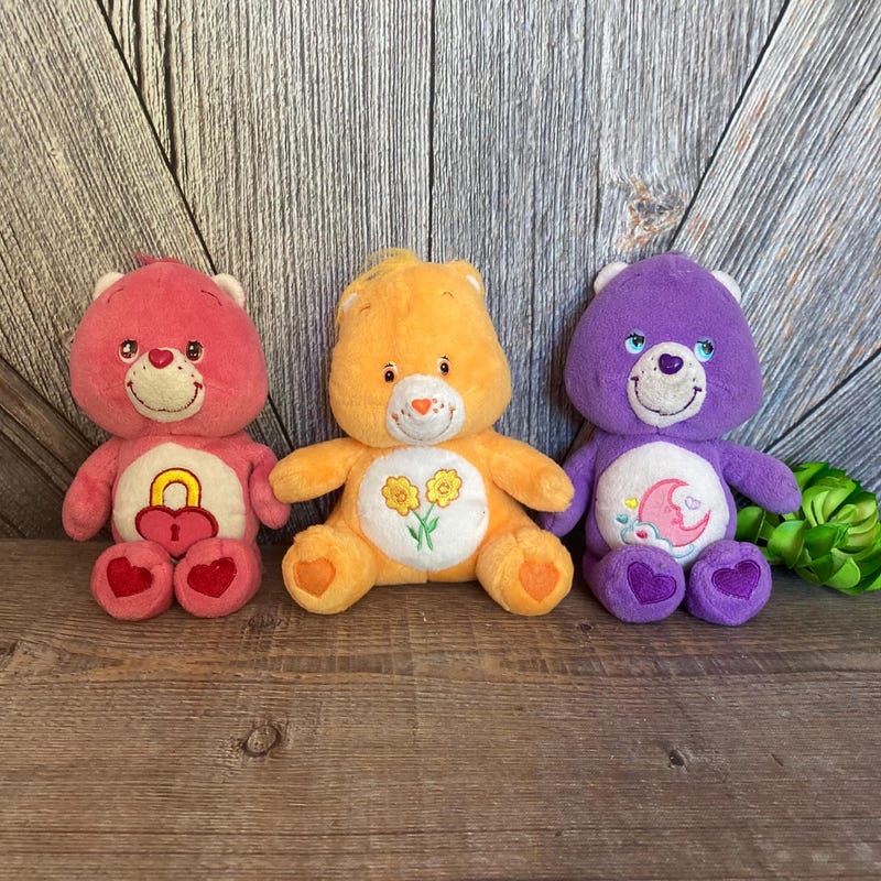Plush Care Bears Secret Bear - Etsy