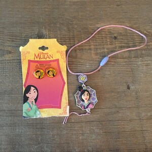 Mulan Necklace and Earrings Fashion Accessory Set Jewelry - Etsy