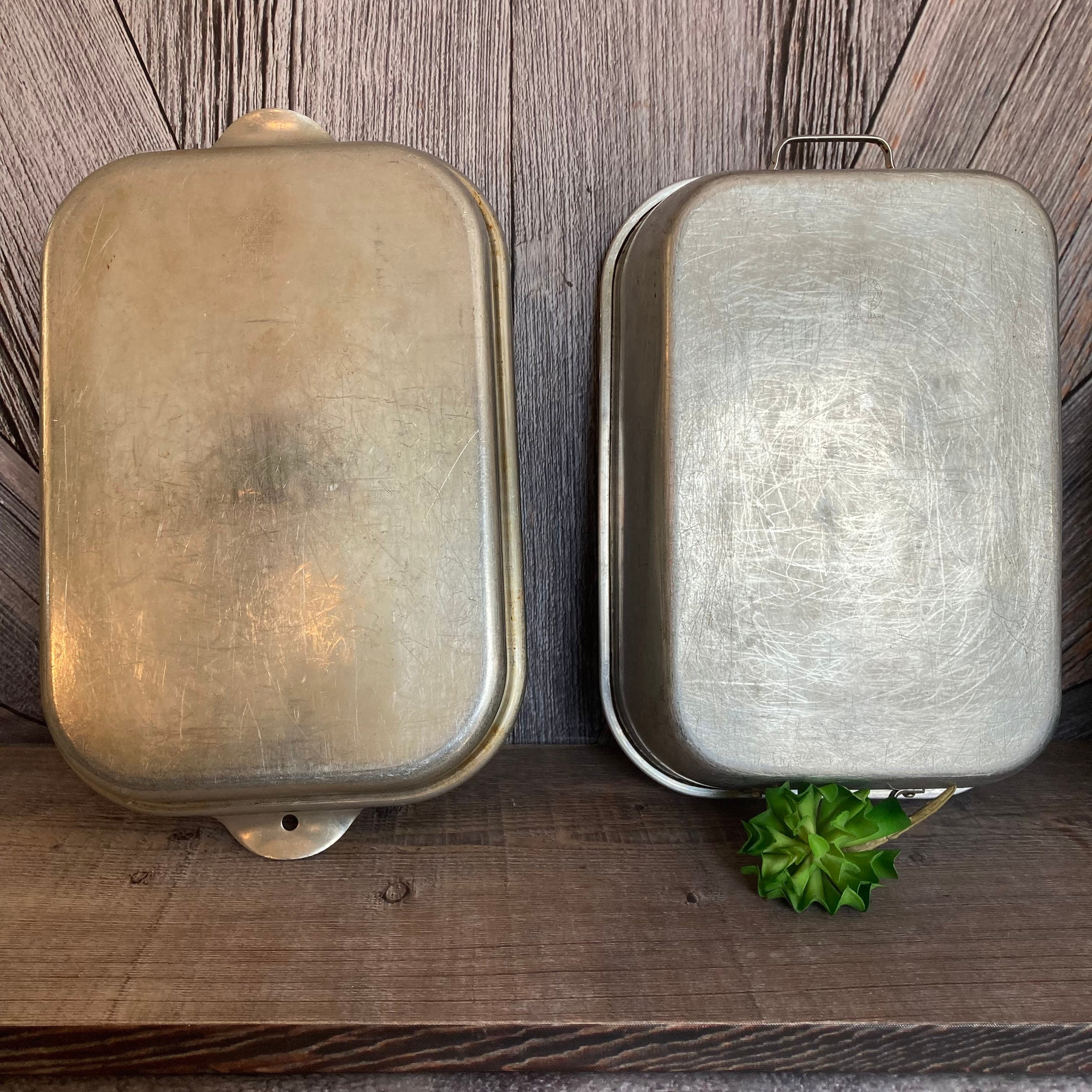 Wearever Roaster Turkey Beef or Pork Roast 818 2 Piece Top - Etsy