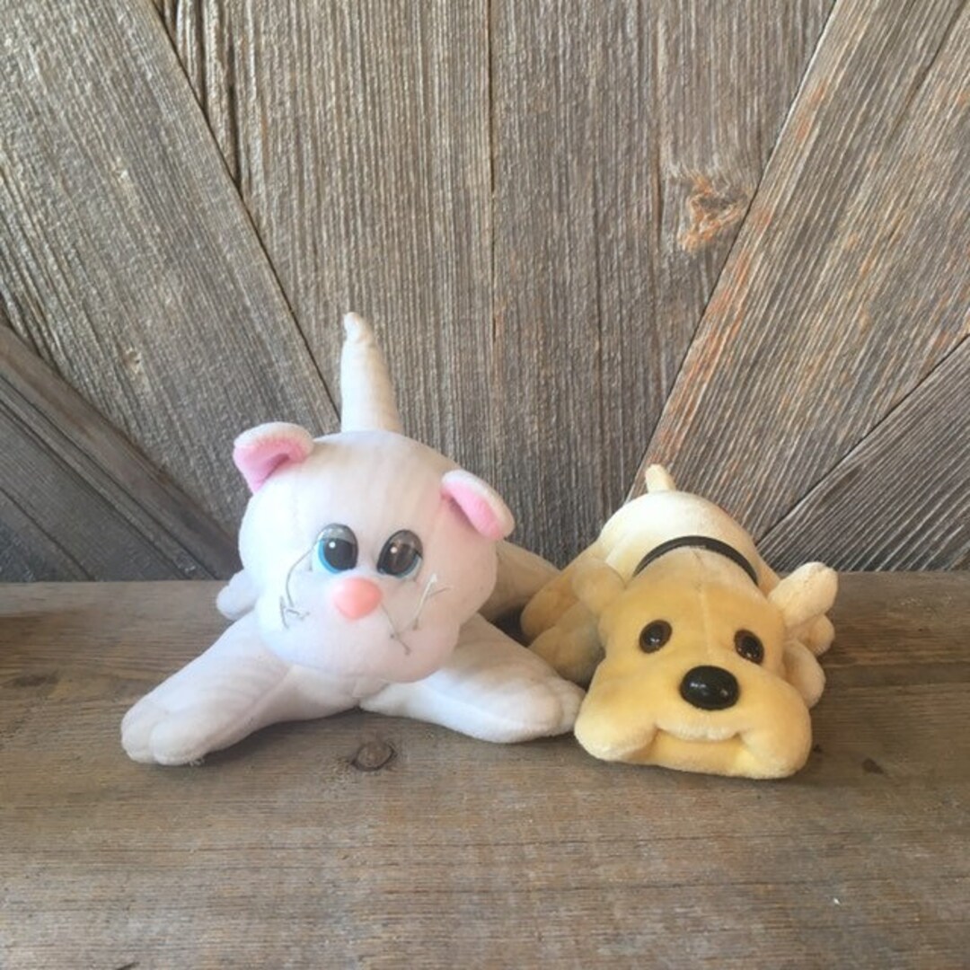 2 Pound Puppy Plush Toy Small 7 in Vintage Pound Purry Puppy - Etsy