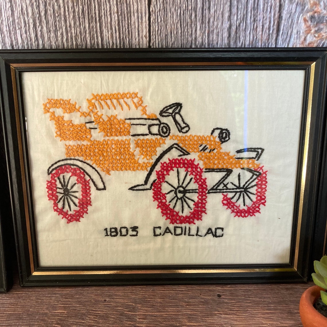 Vintage Car Cross Stitch Embroidery Oldsmobile Cadillac Buick - Etsy