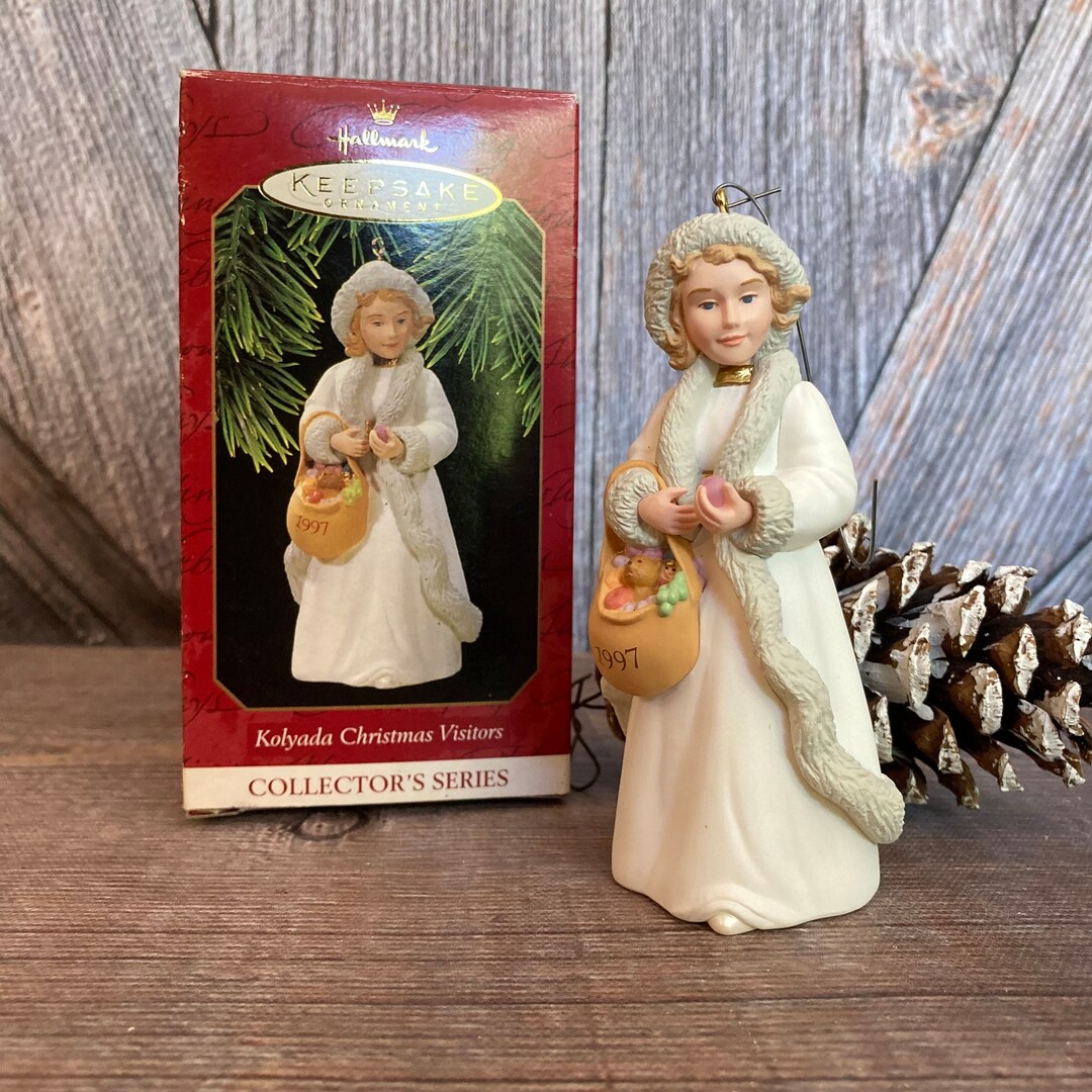 Vintage Kolyada Christmas Visitors Christmas Ornament {hallmark ...