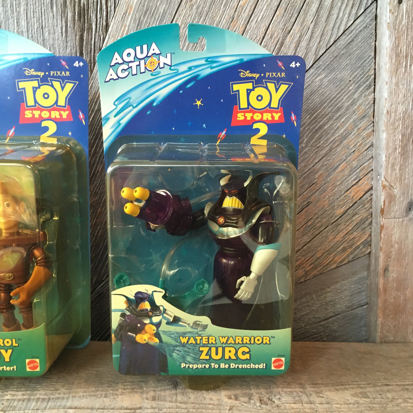 Toy Story 2 Aqua Action Figures Water Warrior Zurg Patrol | Etsy