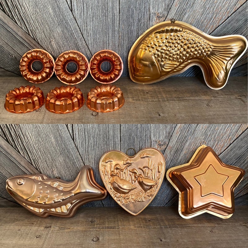 Copper Fish Mold - Etsy