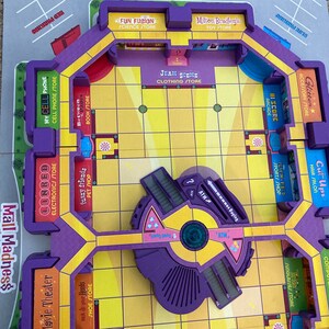 Vintage Mall Madness Game Board Game Electronic Toy Shopping Spree ...