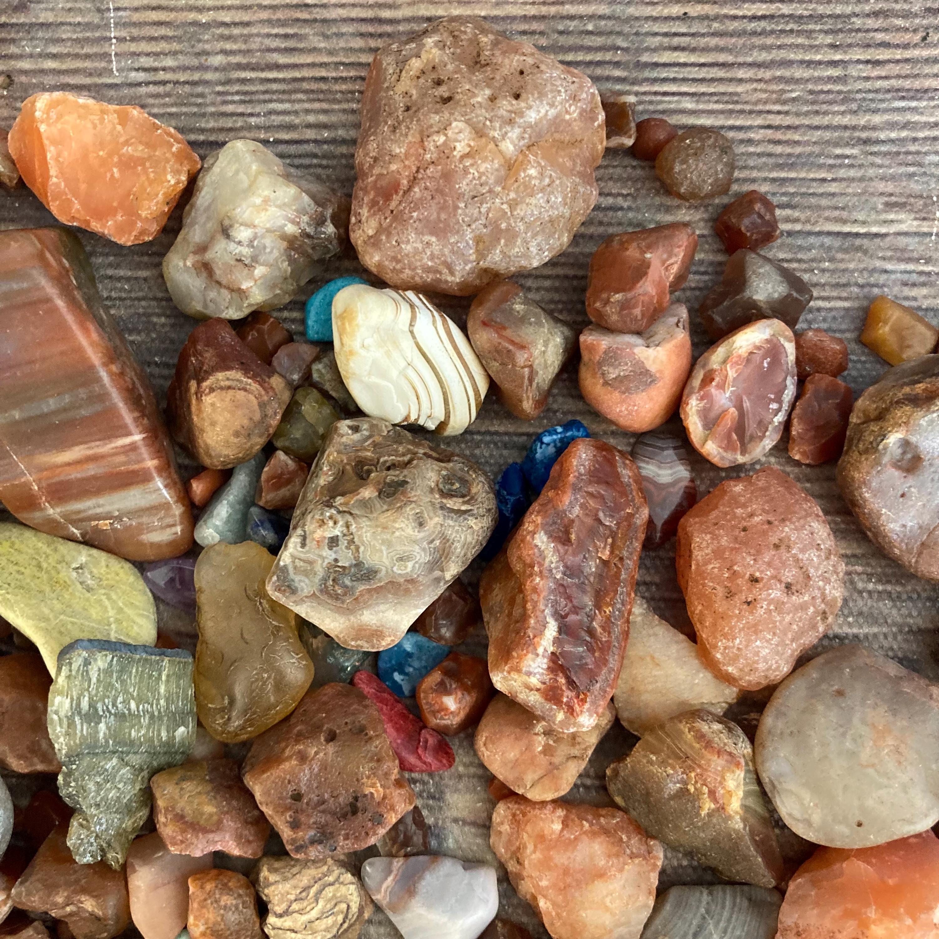 Agate Rock Collection {lake Superior Agates Polished Rocks With Other ...