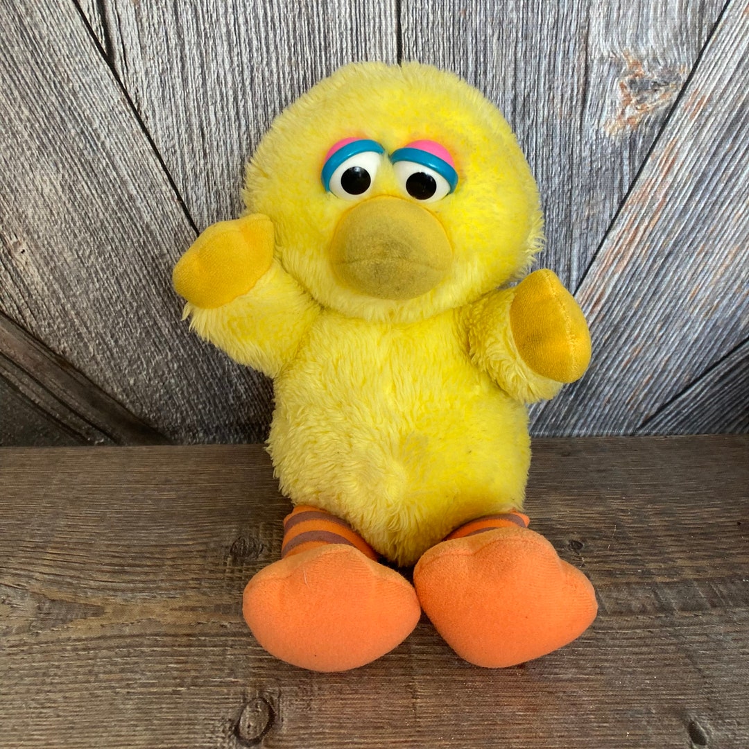 Vintage Big Bird Plush Toy Stuffed Sesame Street Plush Toys 90s Toy ...