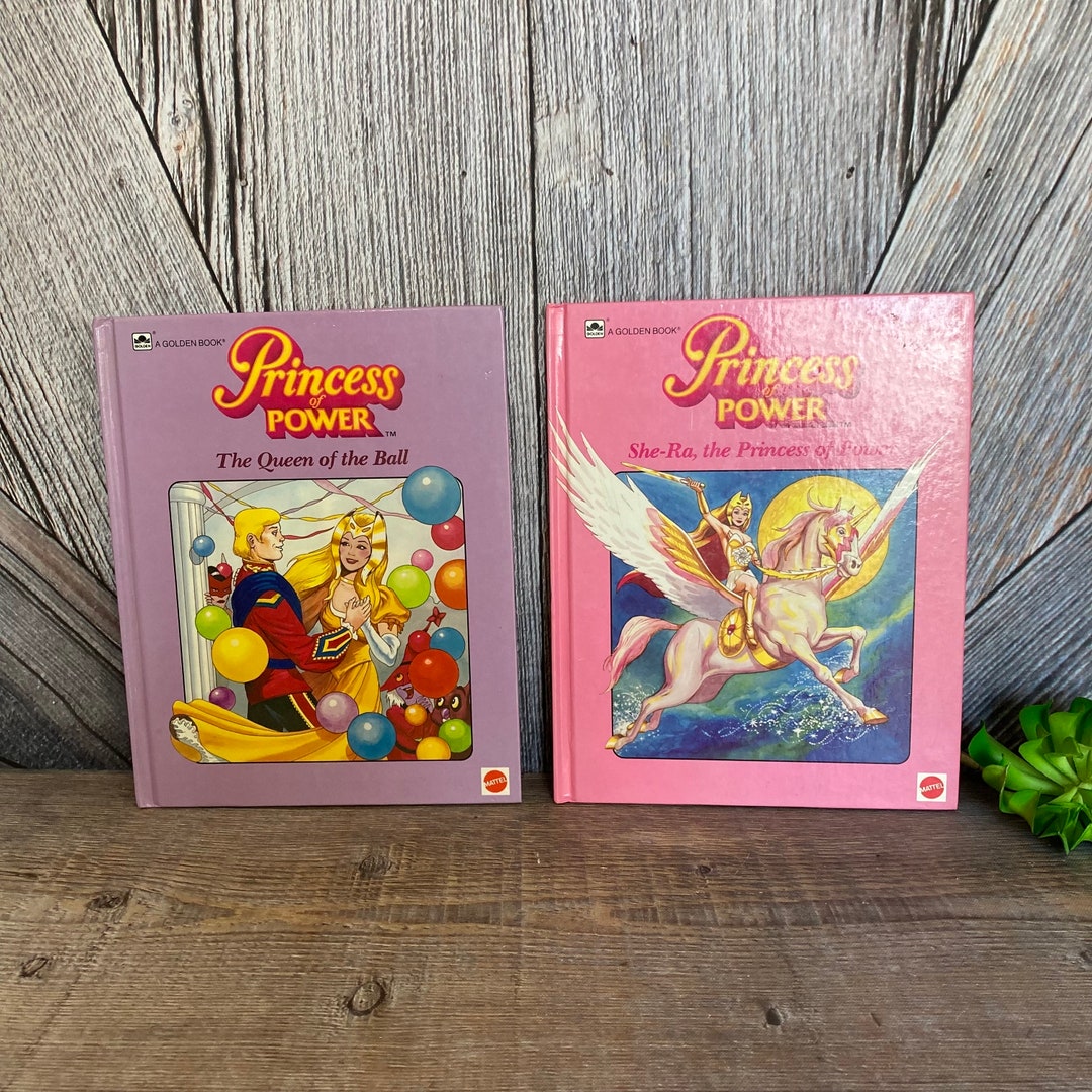 2 Vintage Princess of Power Books She-ra Books the Queen of the Ball ...