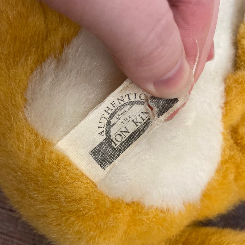 Stuffed Simba roars Battery Vintage 1990s Disney the Lion - Etsy