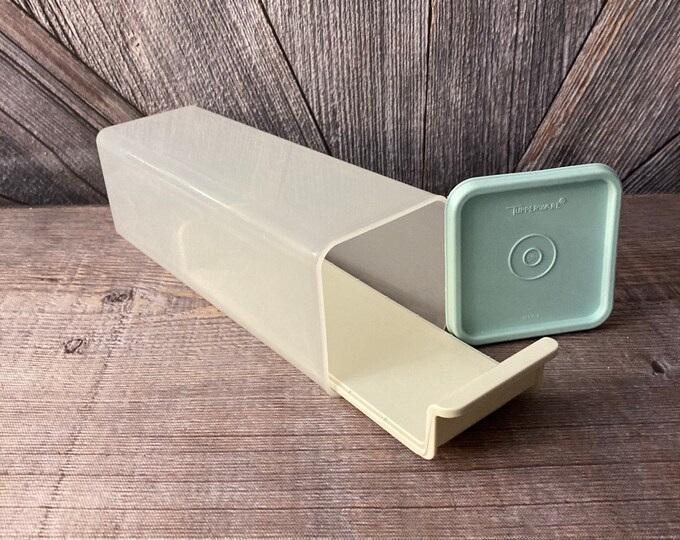 Vintage Tupperware Velveeta Cheese Keeper Cheese Cracker Dish Storage ...