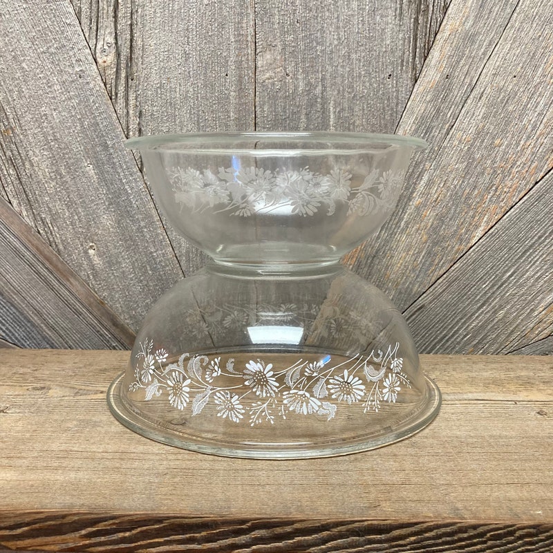 Pyrex Flowers - Etsy
