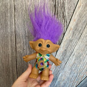 Vintage Troll Doll treasure Troll Pick 1 Ace Novelty 4.5 Inch Troll ...