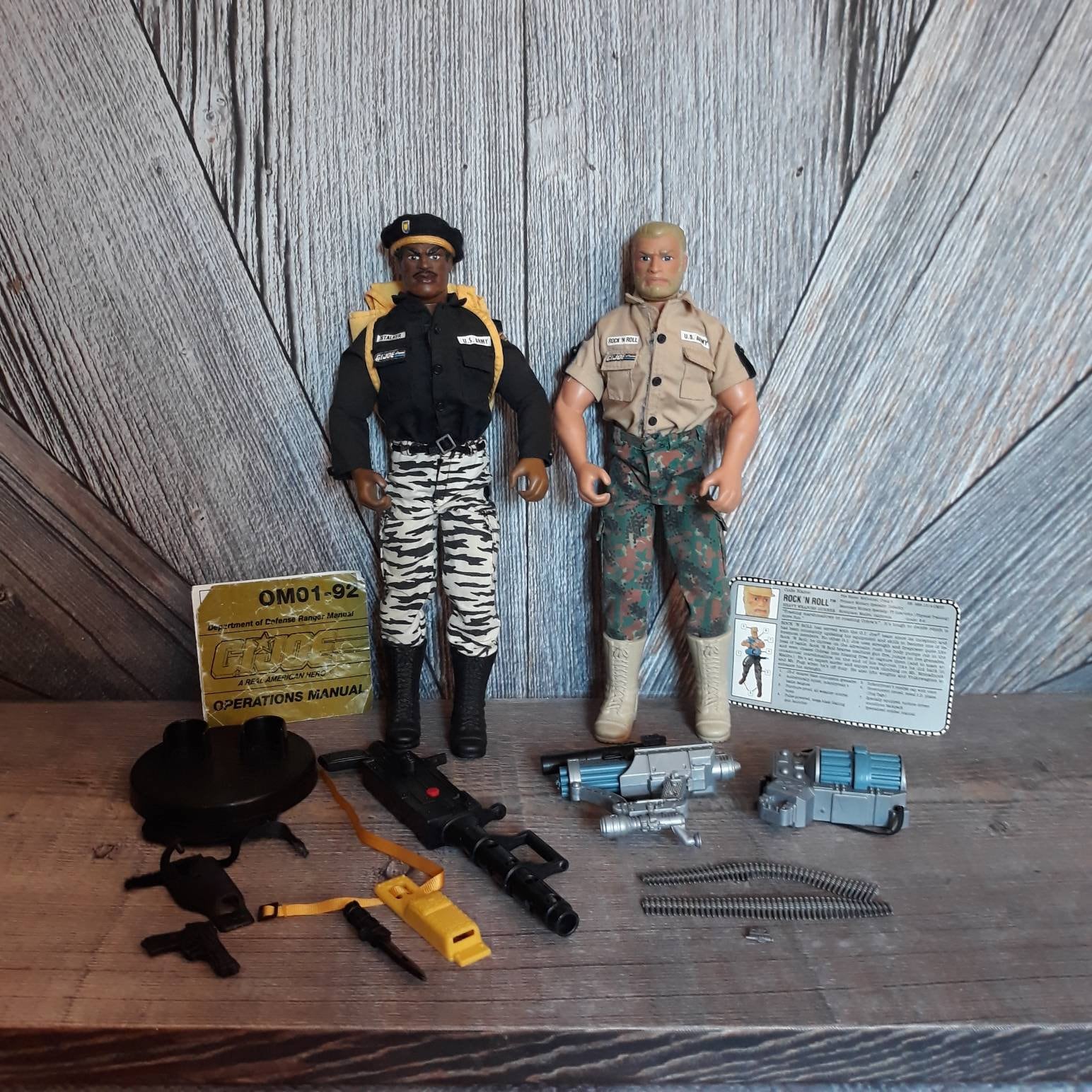 G.I. Joe Stalker 1992 Hall of Fame Series 1 rock 'N Roll - Etsy