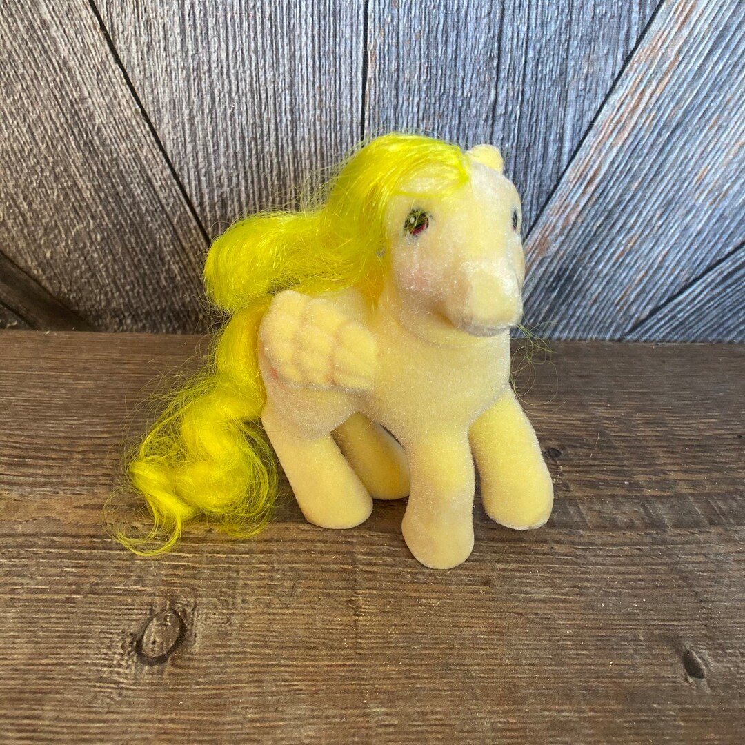 Vintage My Little Pony so Soft Lofty Yellow Hot Air Balloon - Etsy