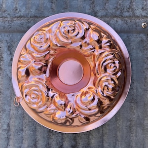 Vintage Jello Molds Copper Color Metal Kitchen Decor Wall Hanging Decor ...