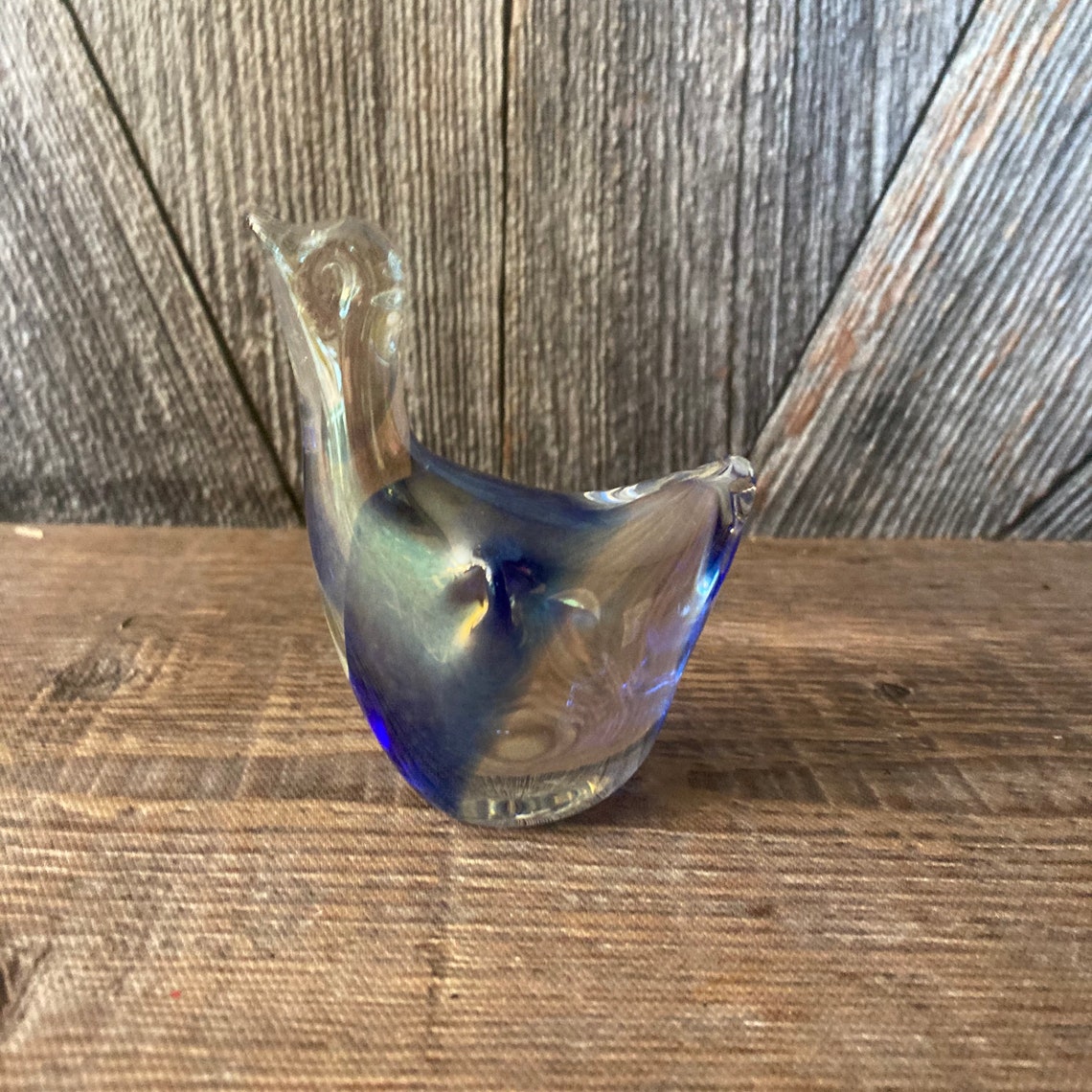 Glass Paperweight bird Goose Shaped Design Vintage Paper - Etsy