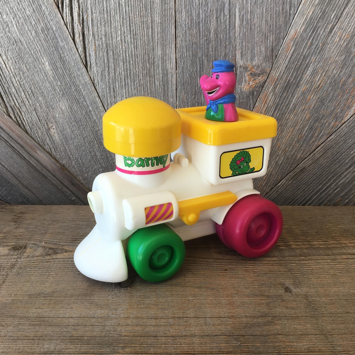 Barney Train Toy lyons Group Barney Engineer Conductor | Etsy