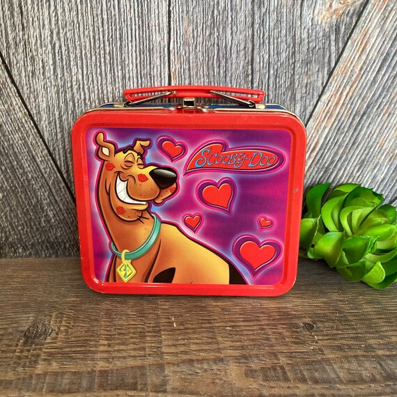 Scooby Doo Mini Metal Lunch Box with Action Figures {… - Gem