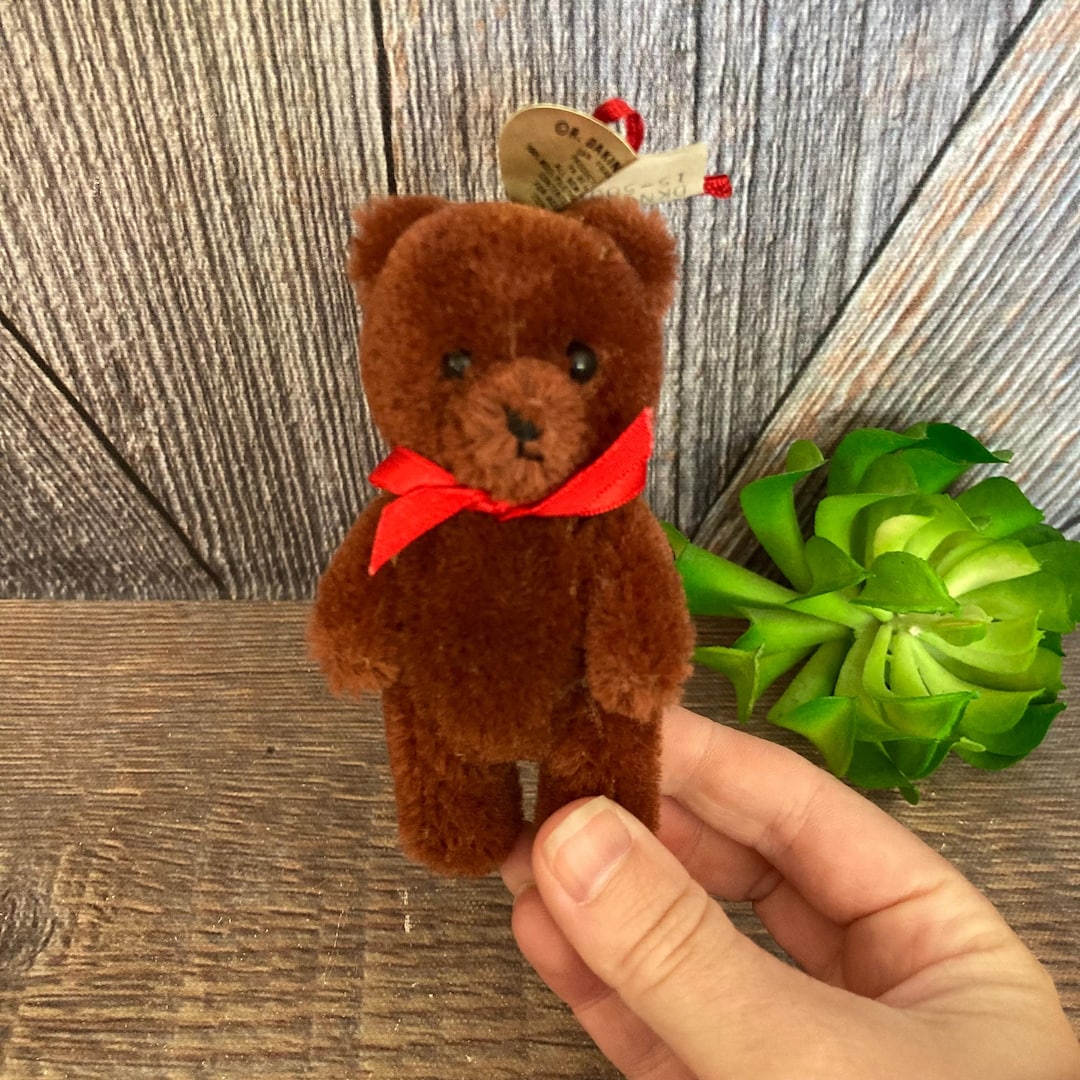 Vintage Teddy Bear Plush {collectable Dakin Plush Bear Jointed} Vintage ...