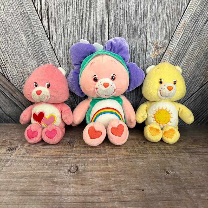 1980s Vintage Care Bear Plush - Etsy
