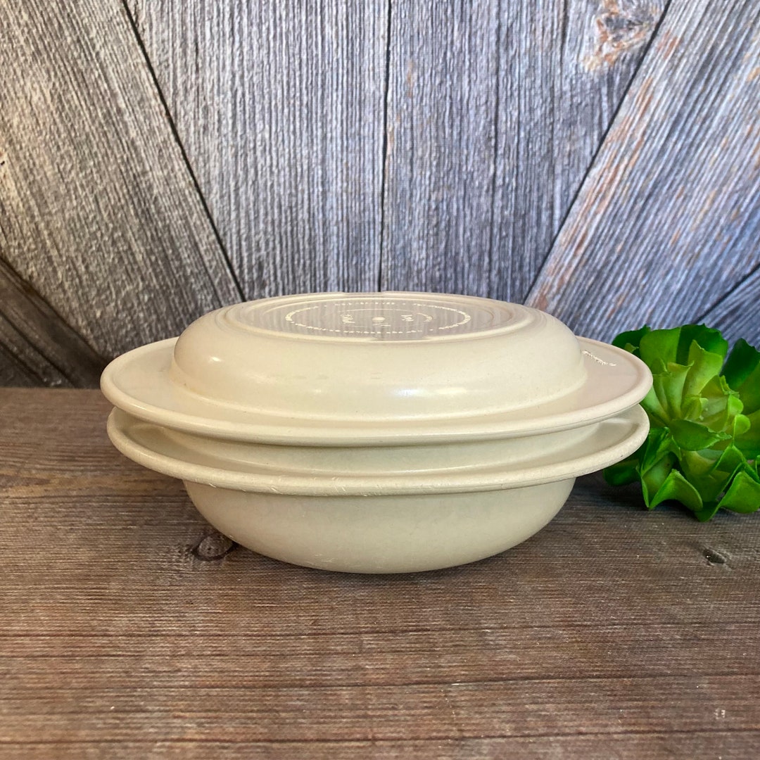 Vintage Tupperware Cook Ovenware Casserole Dish Storage Container ...
