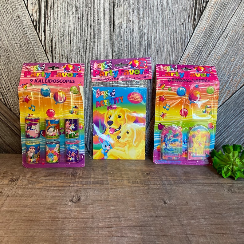 Vintage Lisa Frank Party Favors RARE Kaleidoscopes Pinball - Etsy