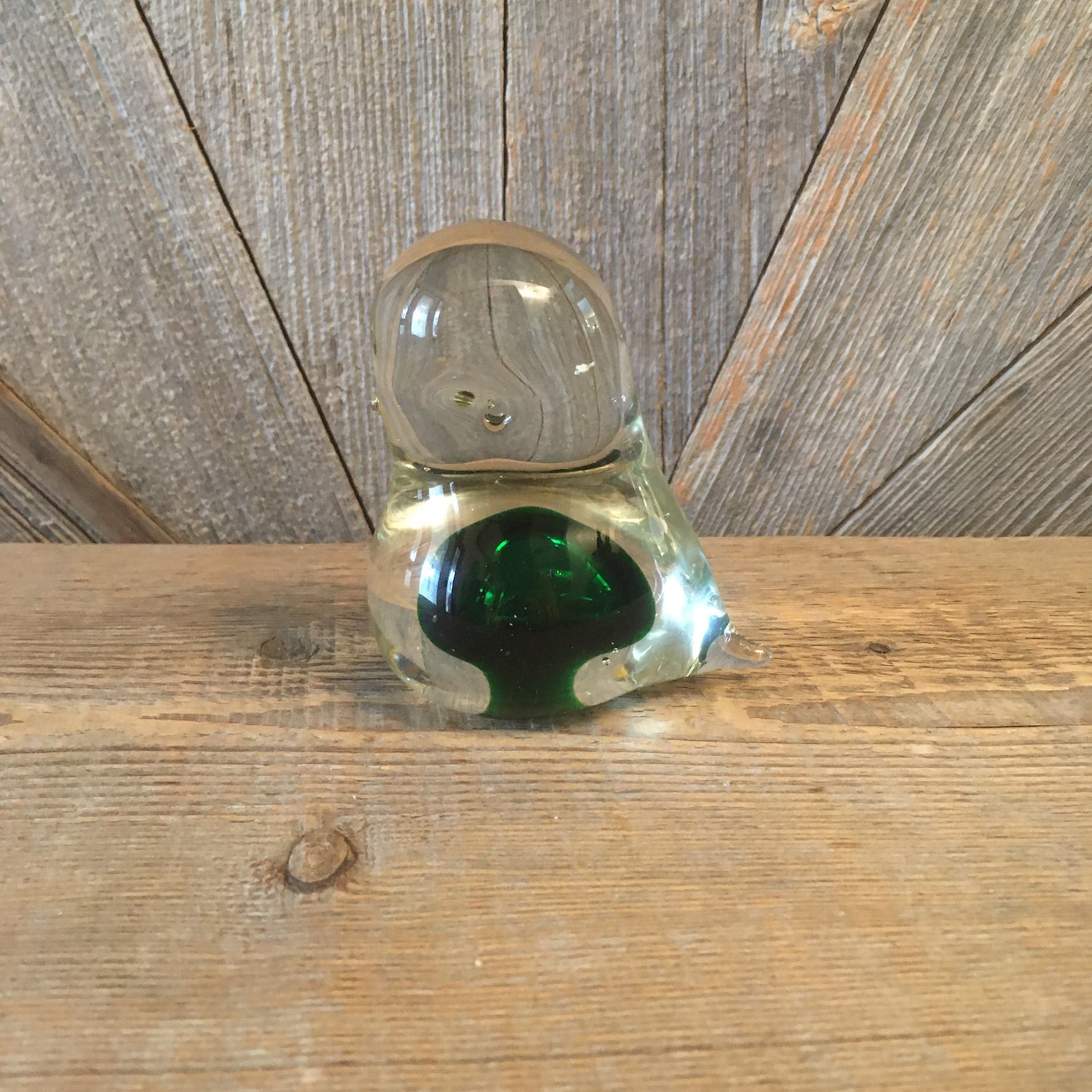 Glass Paperweight bird Shaped Design Vintage Paper Weight - Etsy