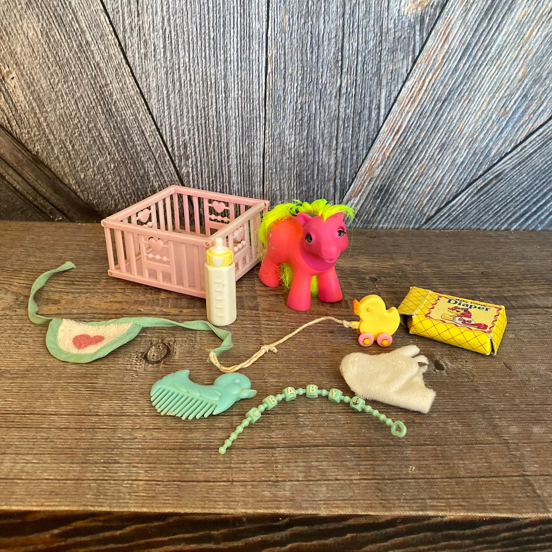 Vintage My Little Pony 1986 Shady Beddy Bye Eye Pony - Etsy