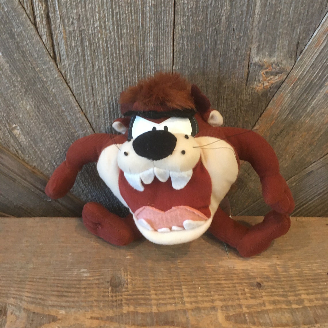 Vintage Taz Plush 1990s Looney Tunes Warner Bros Tazmanian - Etsy
