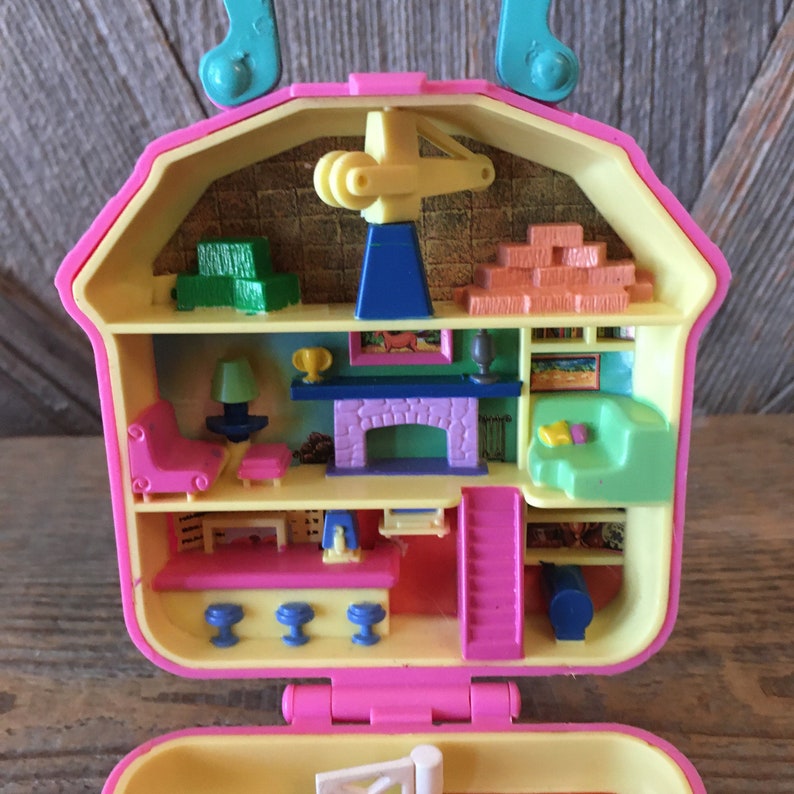 Vintage Happy Trails Club Horse Polly Pocket Set Horse Stable | Etsy