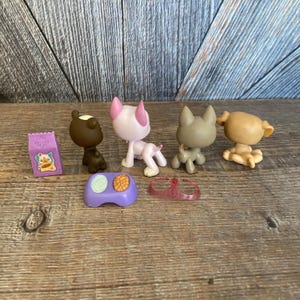 Vintage Littlest Pet Shop Dogs LPS Authentic Hasbro 2006 Toy, Great ...