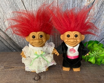 Wedding Troll Doll | Etsy