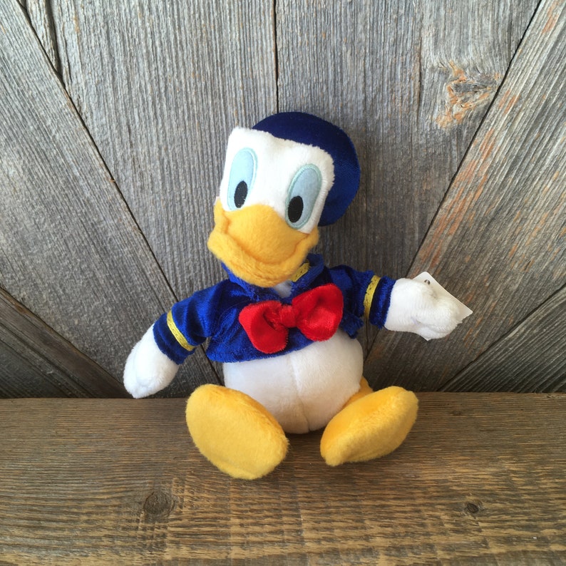 Vintage Donald Duck Bean Babies donald Bean Baby 8 Inch Mini - Etsy