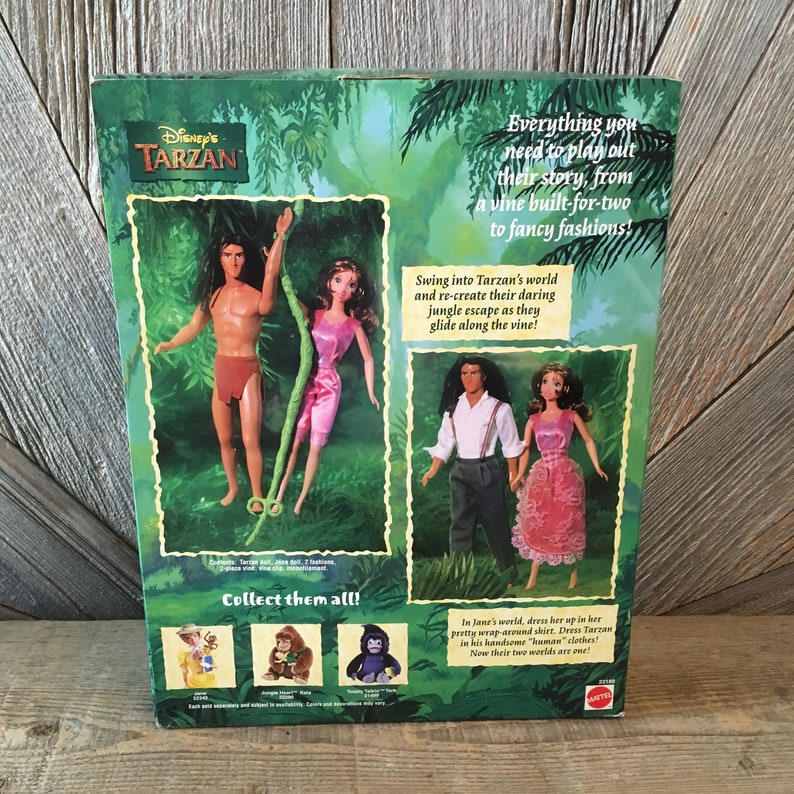 Tarzan Jane Vine Swingin' Gift Set Vine Swinging Barbie | Etsy