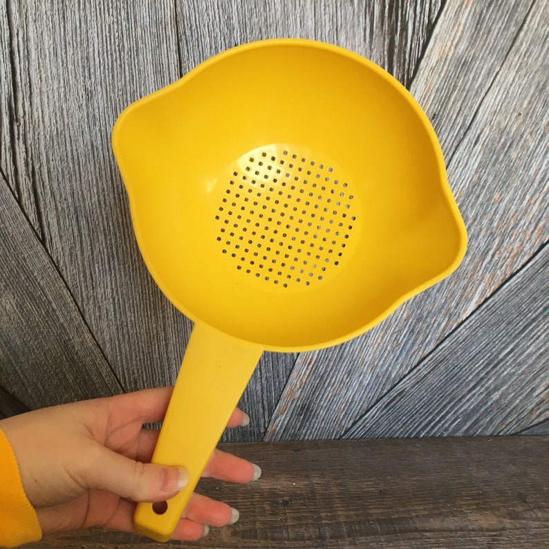 Vintage Tupperware Colander plastic Tupper Ware Strainer - Etsy Sweden
