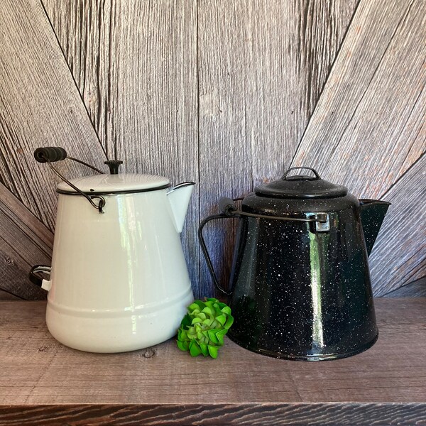 Enamel Pitcher - Etsy