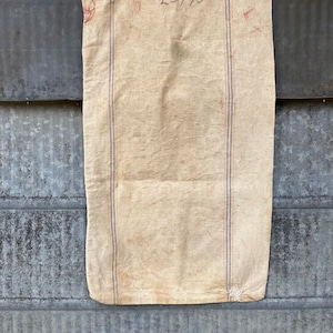 RARE Vintage Banner Mills Flour Sack Cotton Muslin Sack 1930s ...