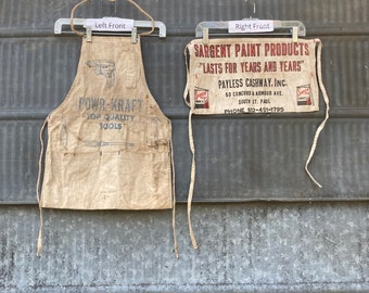 Vintage Canvas Cloth Nail Pouch Lumber Yard Advertising, Pick 1 ...