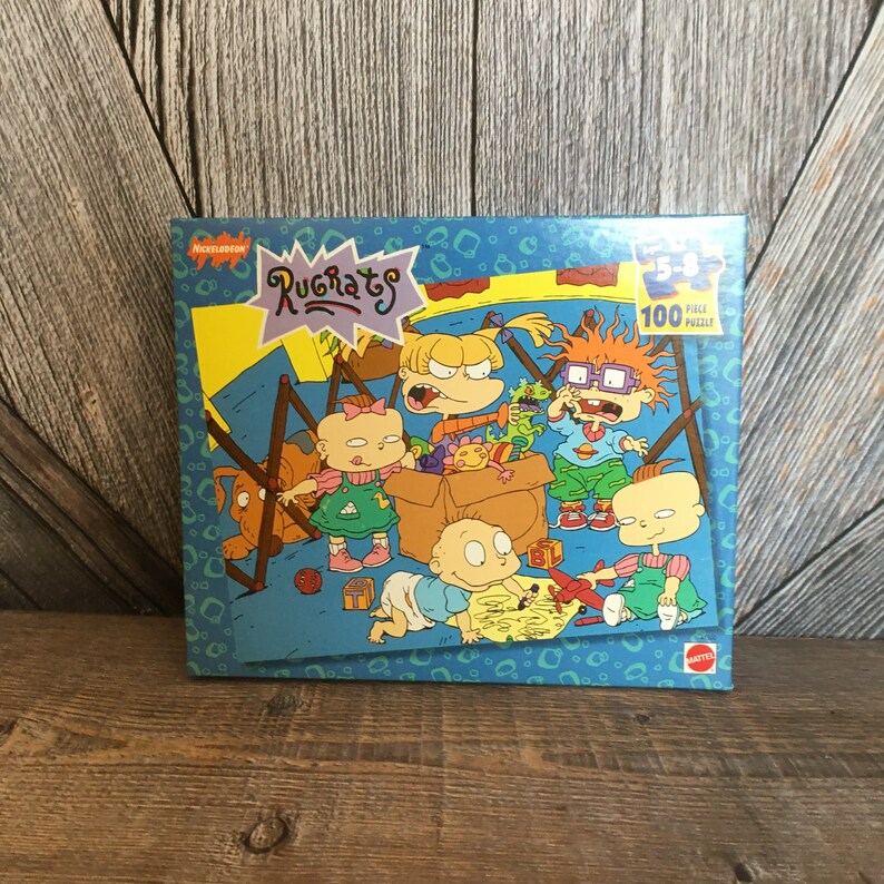 Vintage Rugrats Puzzle SEALED NEW Old Stock Puzzle Toddler Toy | Etsy