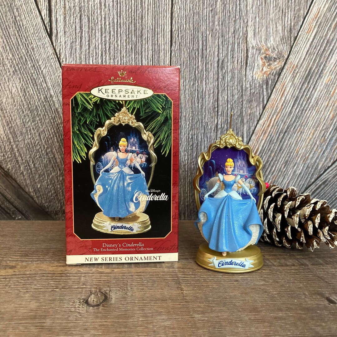 Vintage Cinderella Christmas Ornament {hallmark Keepsake Ornament Craft ...