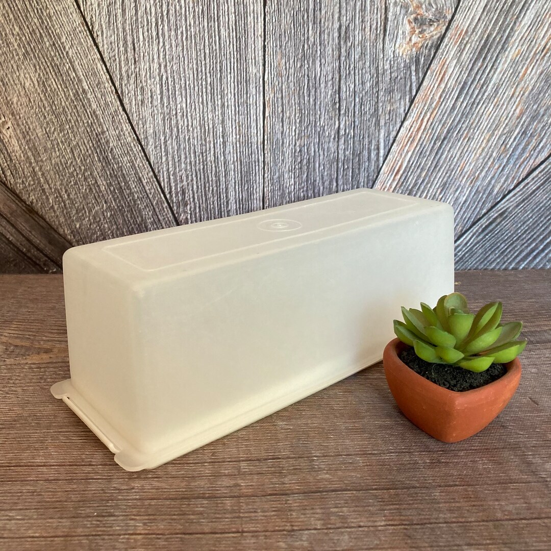 Vintage Tupperware Velveeta Butter Keeper Cheese Large 1 Lb Butter Dish ...