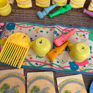 Vintage My Little Pony Party Gift Pack birthday Party Pony Accessories ...