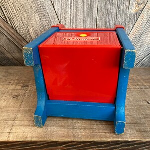 Vintage Playskool Postal Station Shape Toy Mail Box Teach Kids Shapes ...