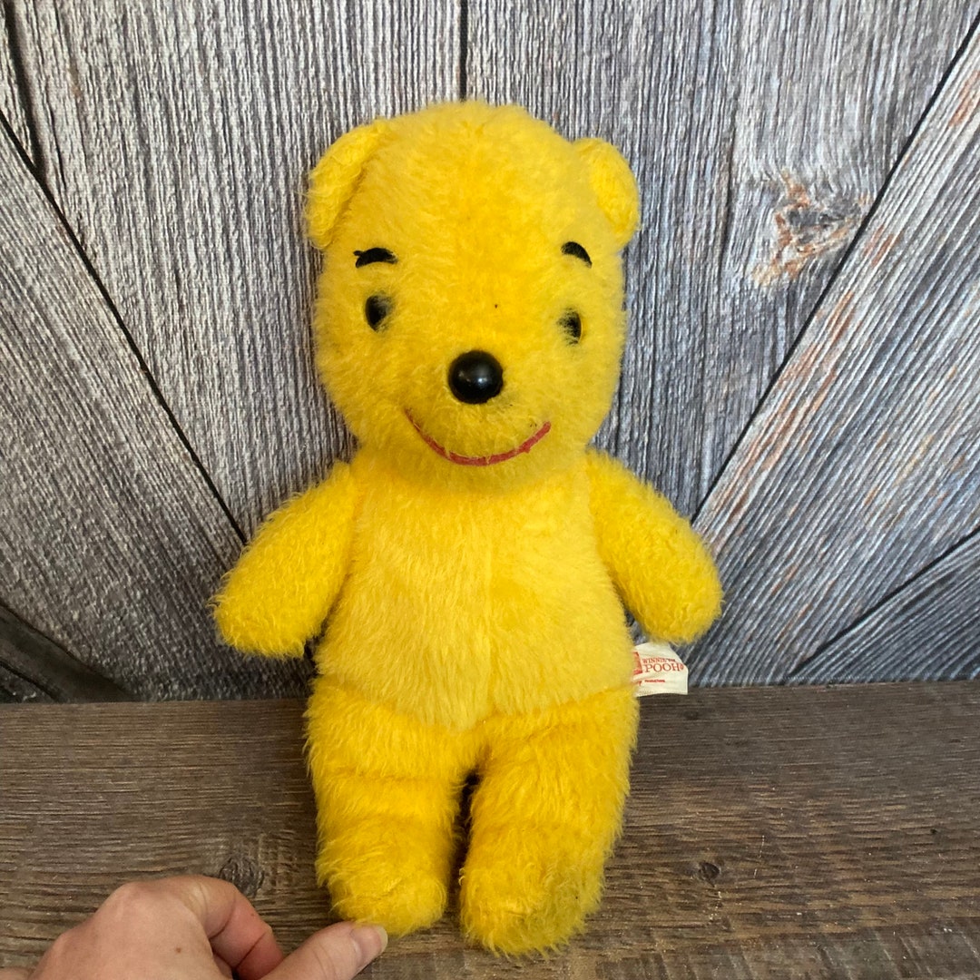 Vintage Winnie the Pooh Plush Stuffed Pooh Toy disney Sears 10 Inches ...