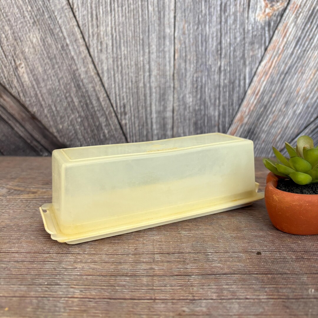 Vintage Tupperware Butter Keeper 1 Stick Butter Dish Margarine Storage ...