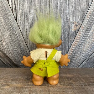 Vintage Troll Bank OLD Dam Troll Doll Coin Bank Piggy Bank 60s Green ...