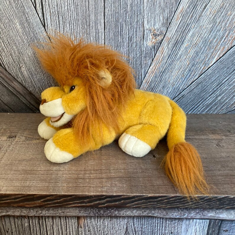 Stuffed Simba roars Battery Vintage 1990s Disney the Lion - Etsy