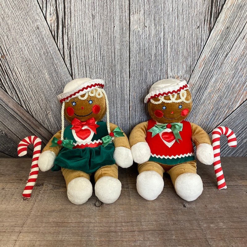 Stuffed Gingerbread Plush Doll - Etsy