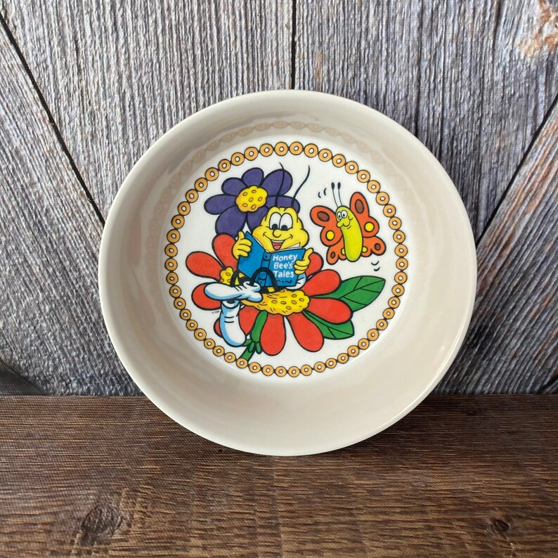 Vintage Honey Bee Cereal Bowl Vintage Melmac Plastic Bowl Kids | Etsy
